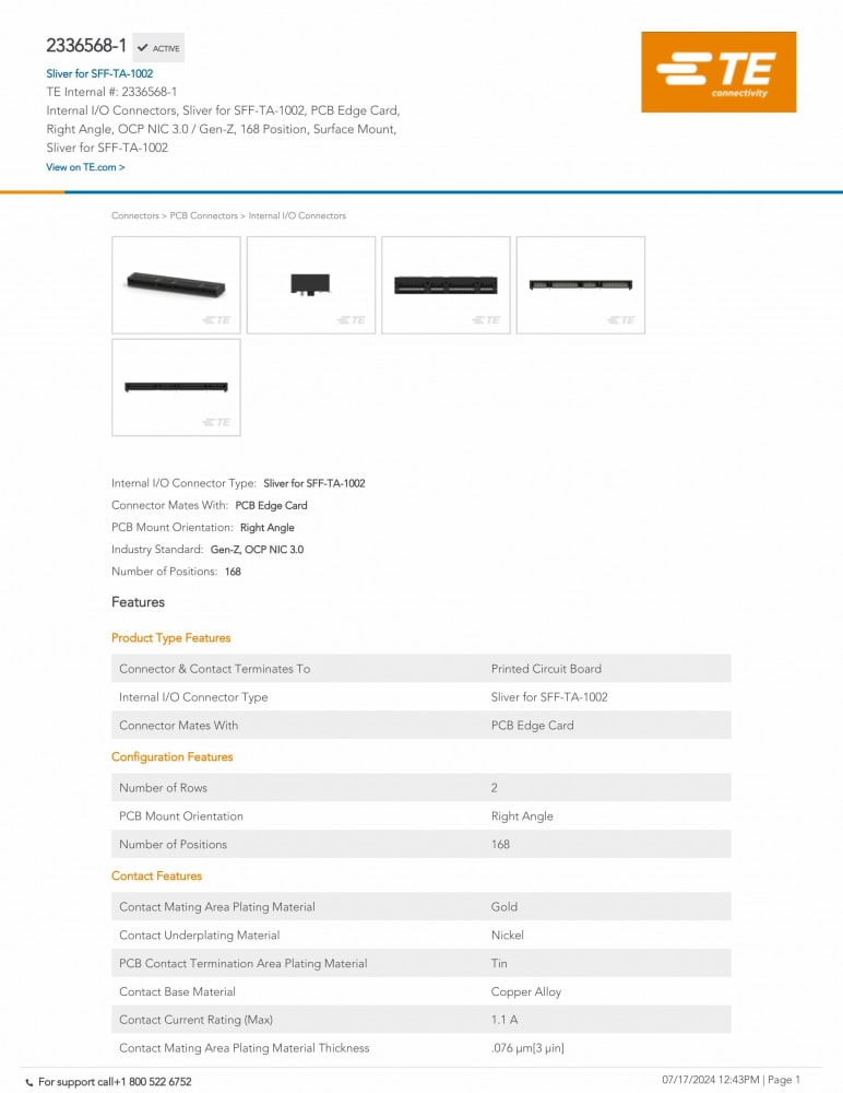 2336568-1 technical document page 1
