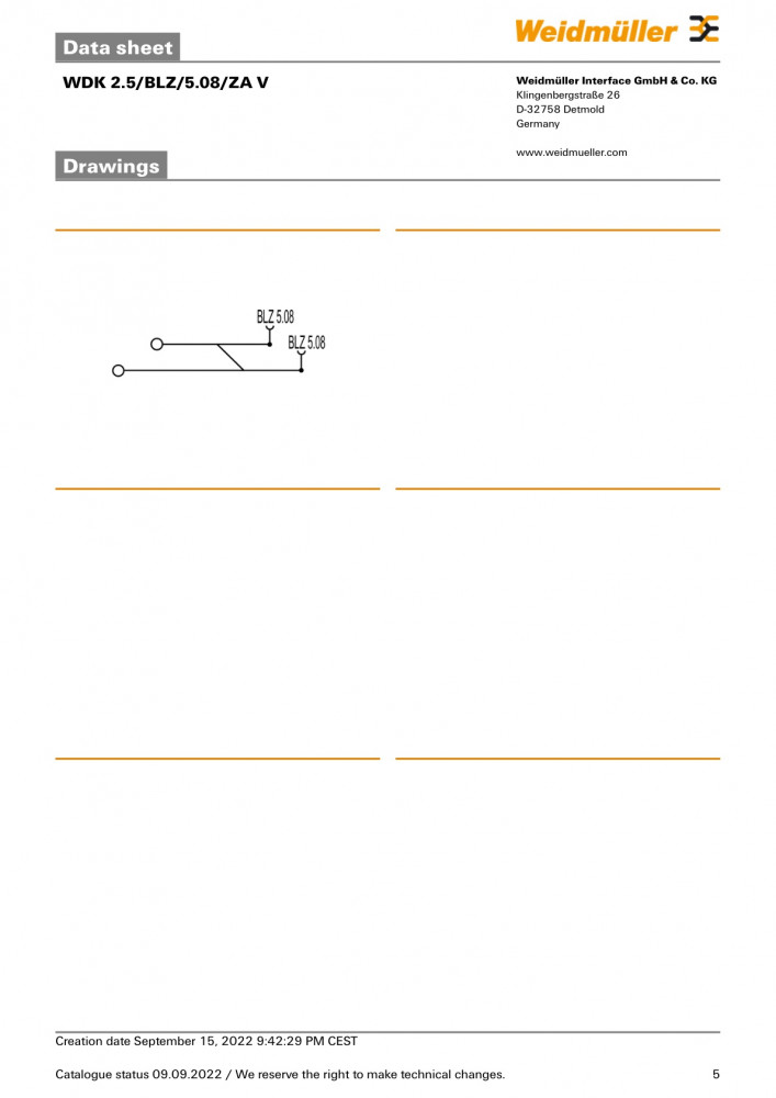 WEIDMULLER 1027410000 technical document page 5