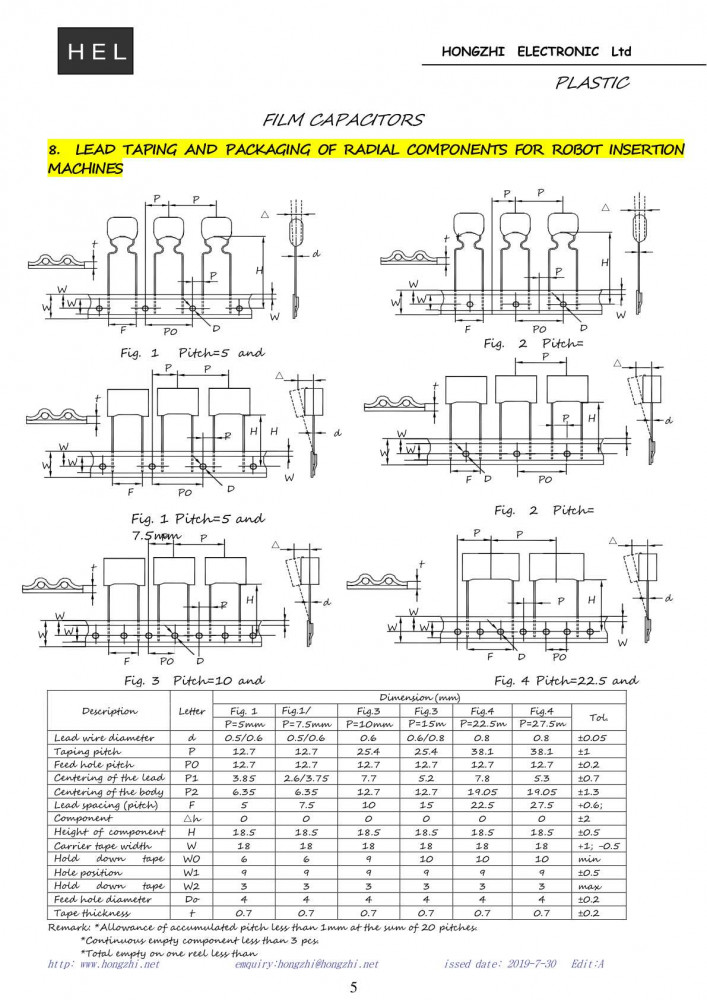 Hongzhi Elec MPX specification page 6