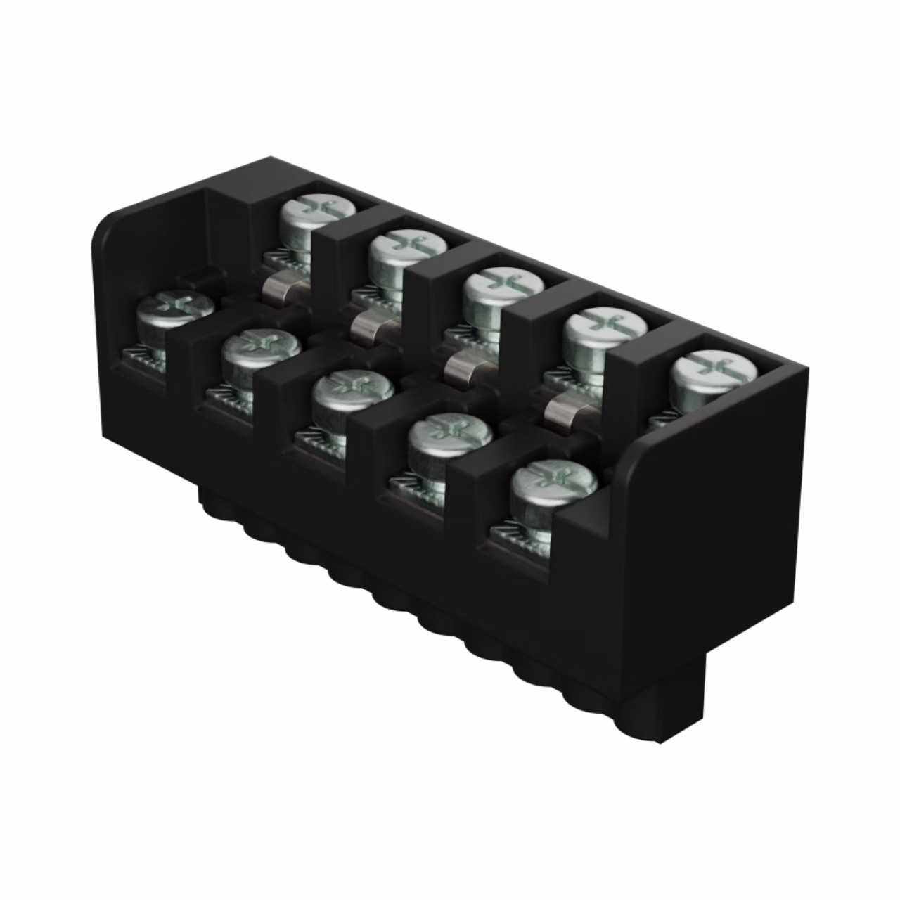 5.08mm Pitch Beau EuroMate Pluggable Terminal Block, Dual Level, 90° Wire Entry, 10 Circuits for sale