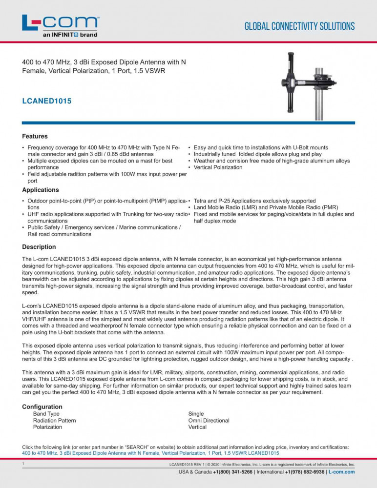 LCANED1015 technical document page 1