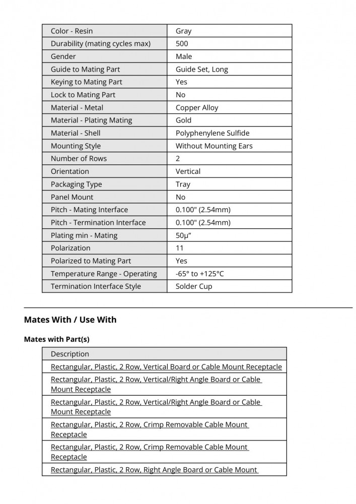 WTAV70PCSYL-11 technical document image 2