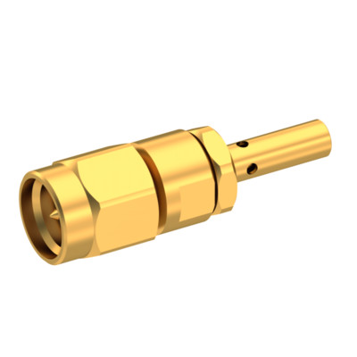 SMA / STRAIGHT PLUG CRIMP TYPE REMOVABLE CAP - CABLE .141