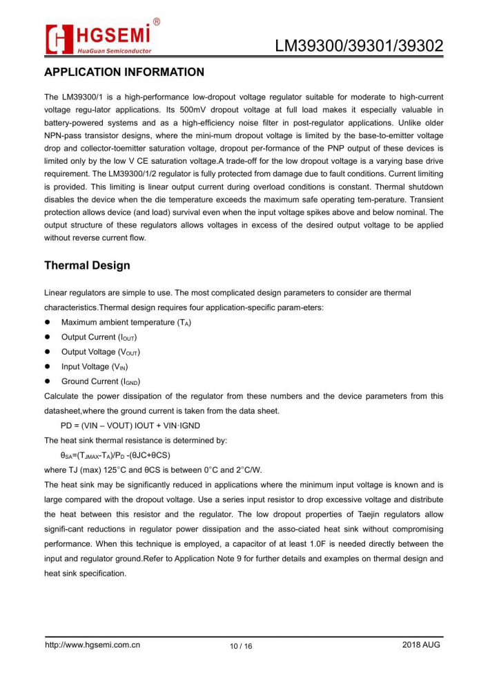 LM39302S/TR datasheet page 10