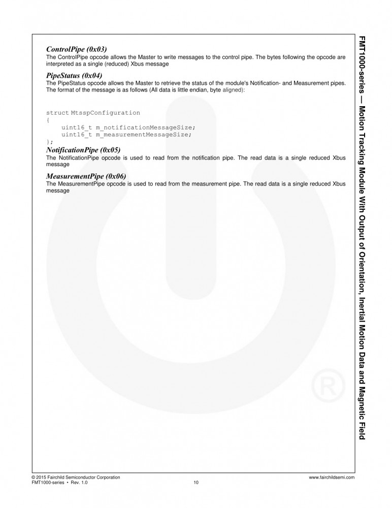 FMT1020T technical document page 10