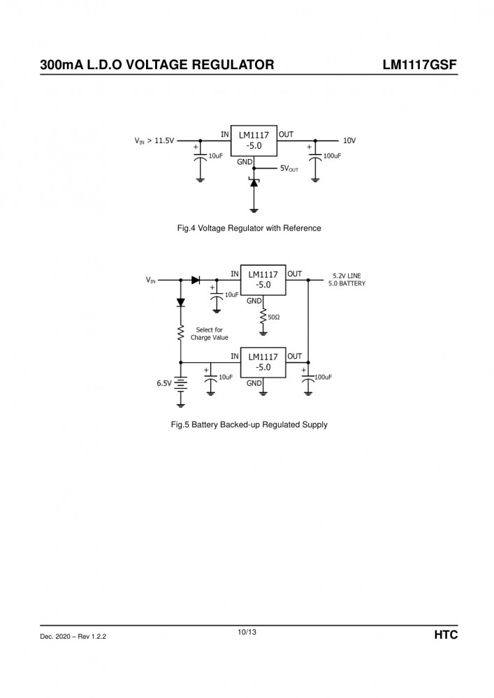 LM1117GSF datasheet page 10