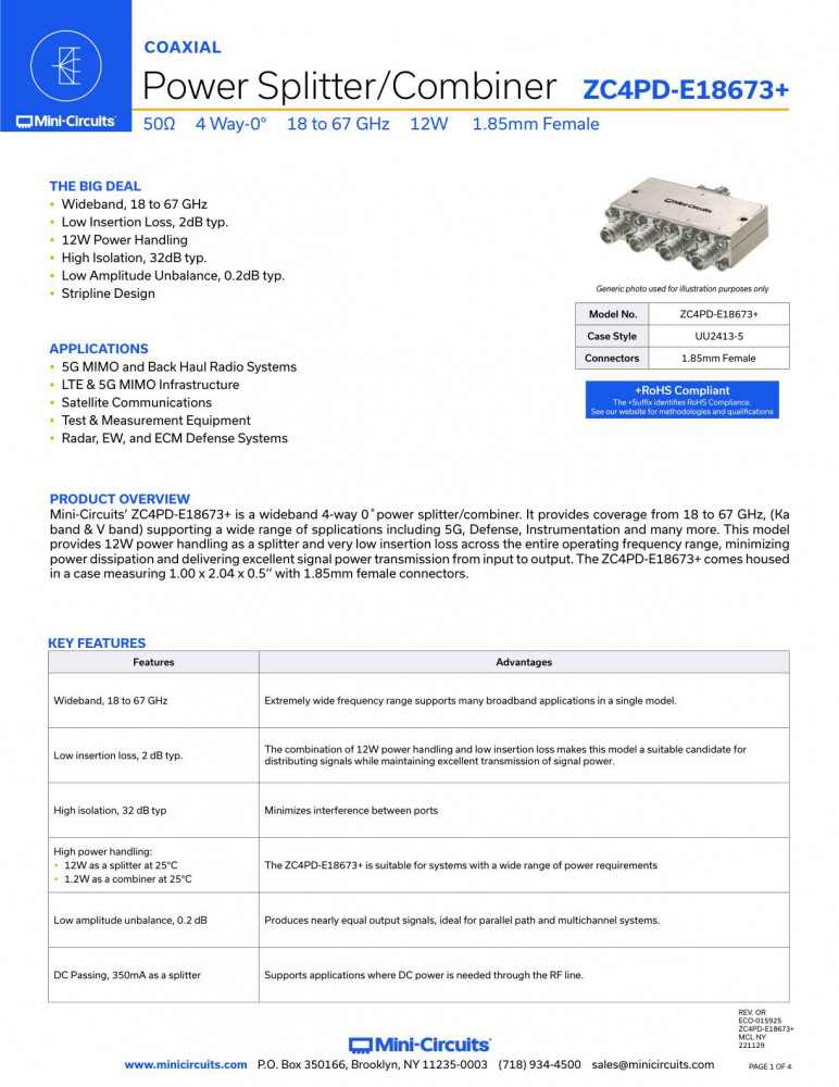 ZC4PD-E18673+ technical document page 1