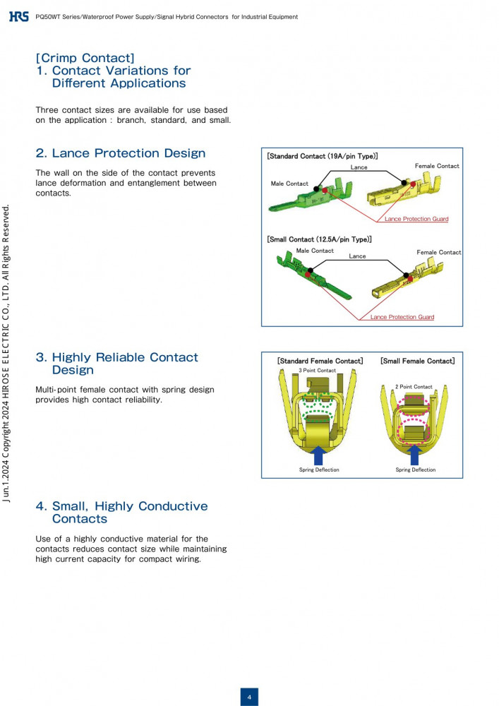 HRS PQ50WT document page 4
