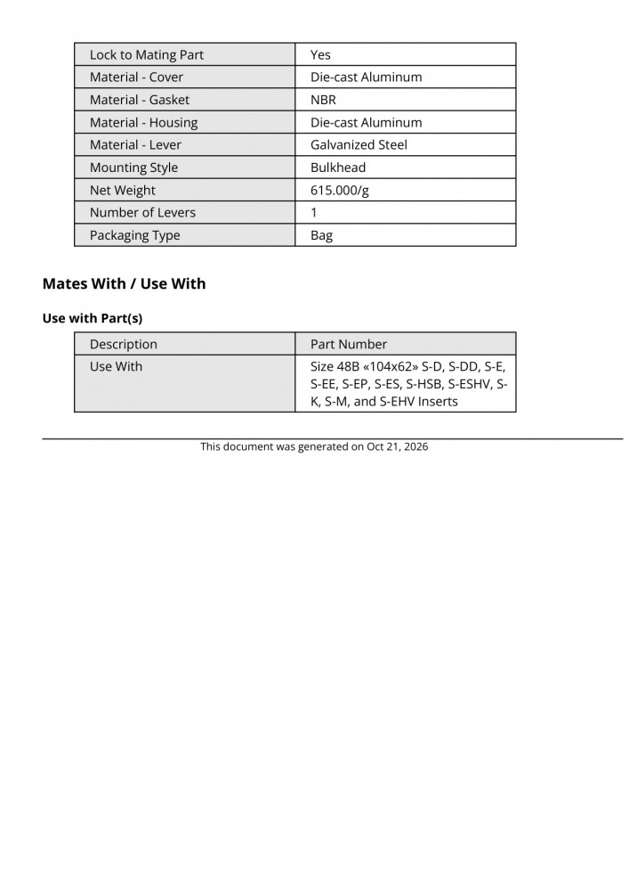 MOLEX 936014531 product drawing, page 3