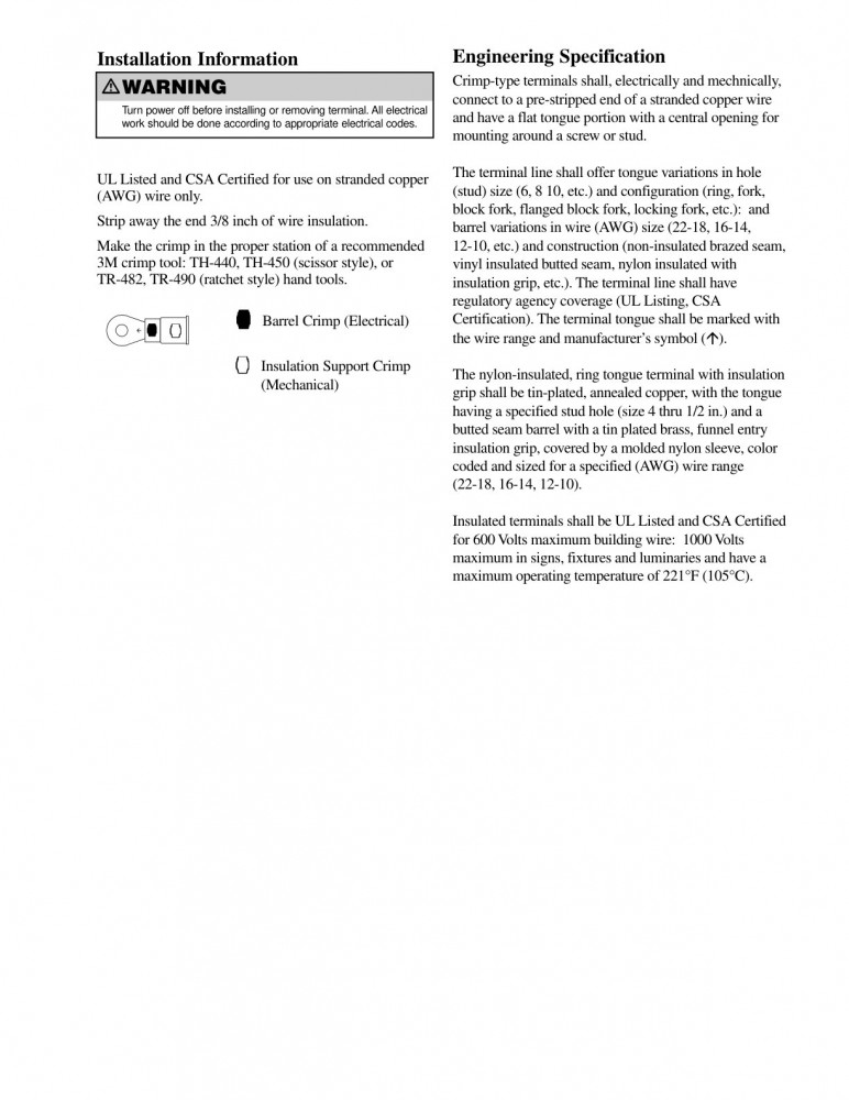 3M 94746 compliance and specifications
