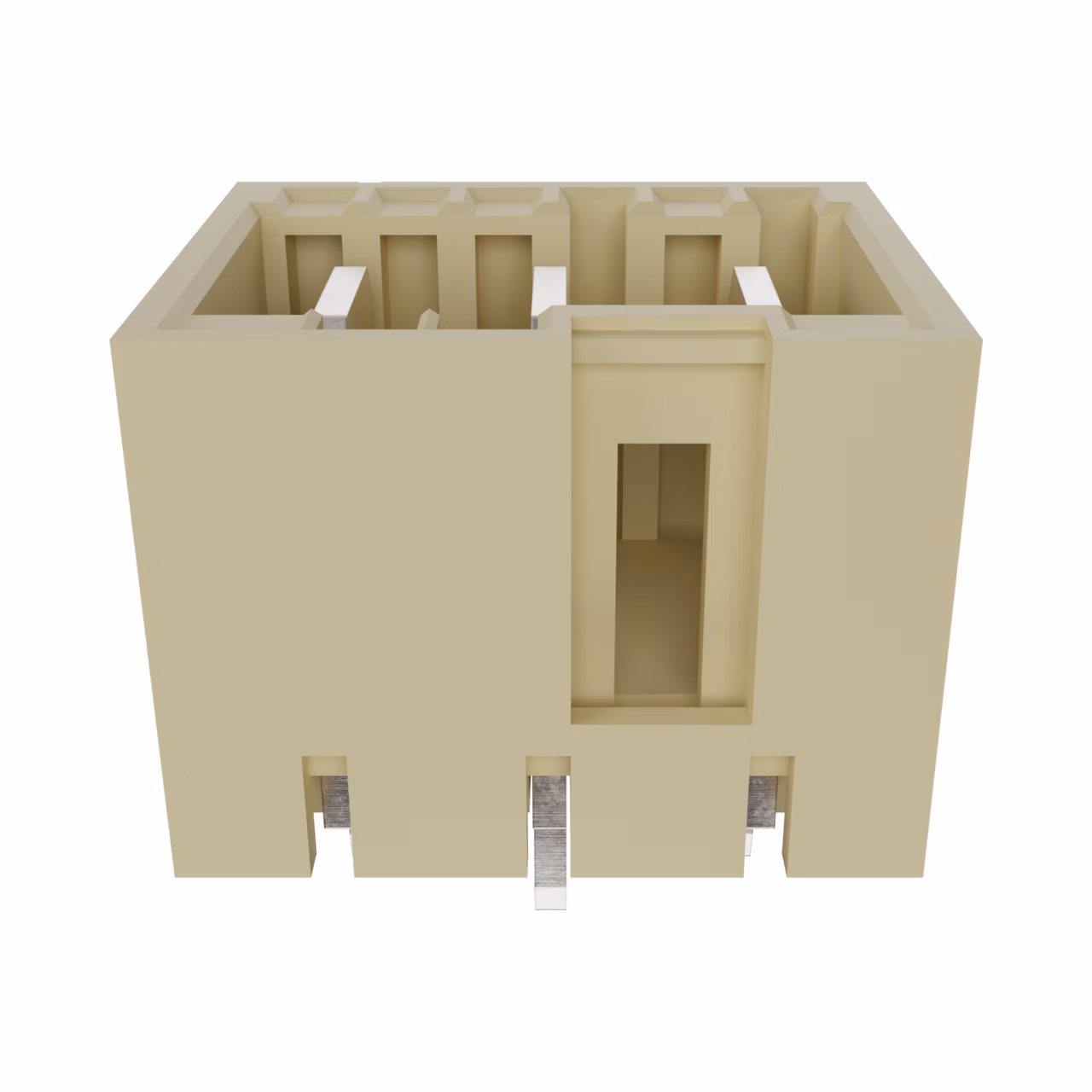 Appli-Mate RAST 5 Header, Vertical, 3 Circuits, Tin (Sn) Plating, Position Key 2b & 3b, Code Keys d10 & 02c, Latch Between Circuits 2 & 3, PCB Polarization A, Glow-Wire Capable for sale