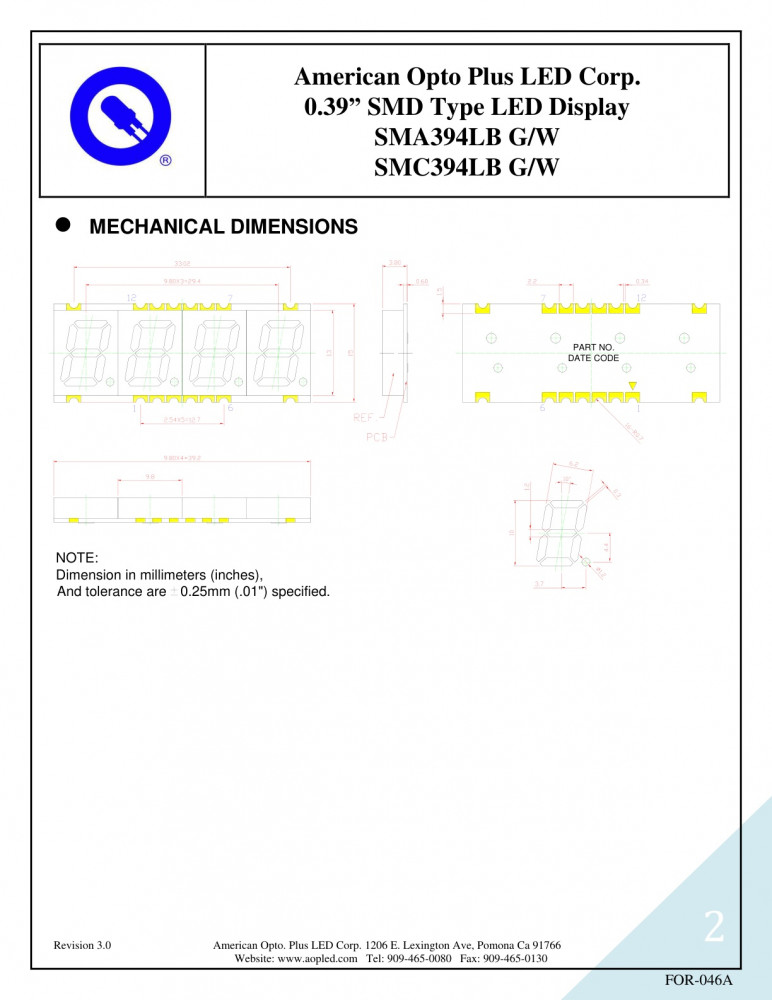 SMA394LB datasheet page 2