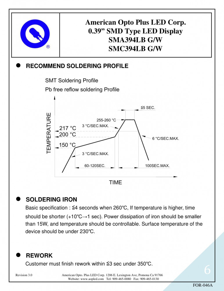 SMA394LB datasheet page 6