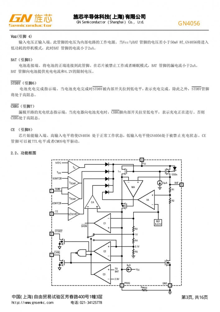 GN4056 datasheet page 3