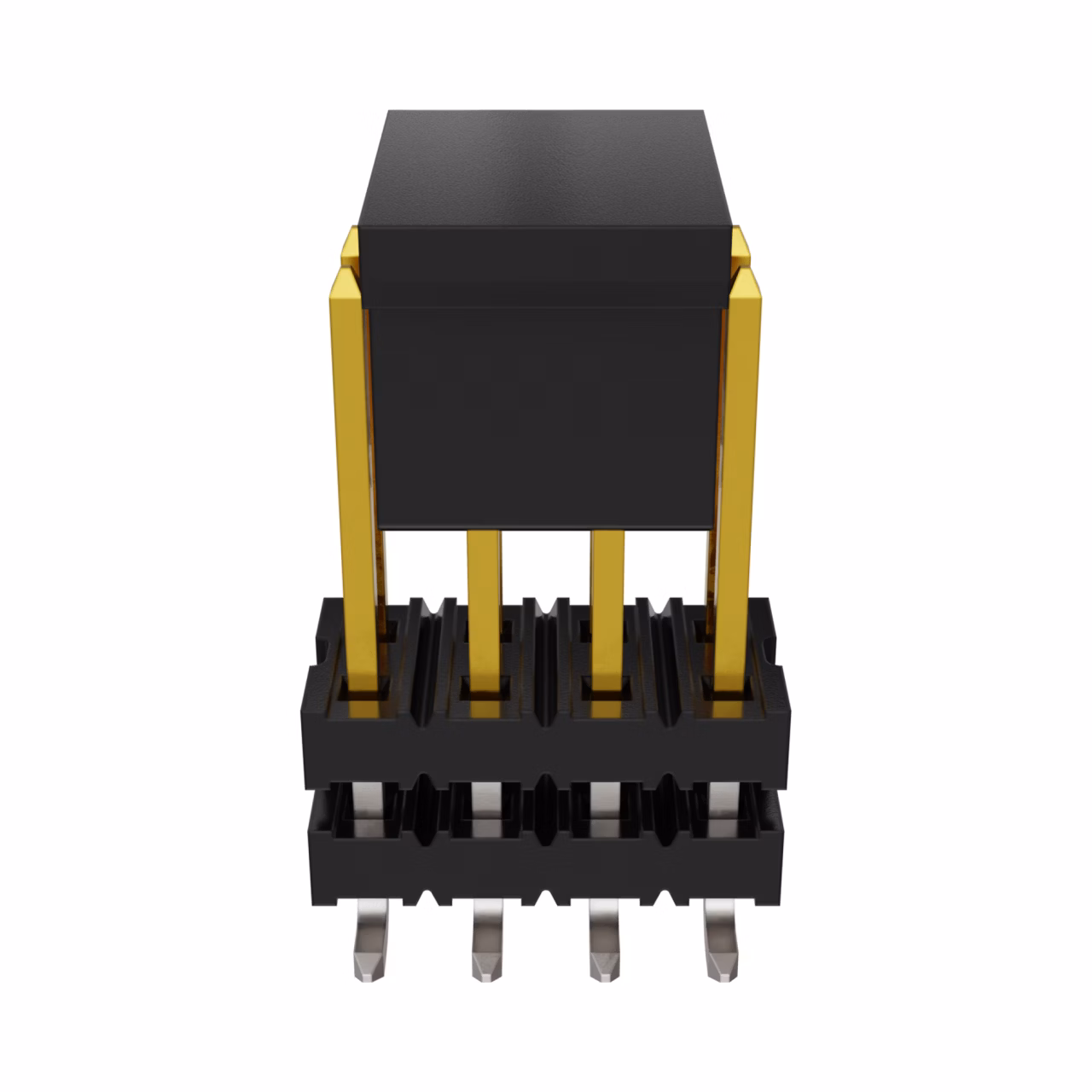 2.00mm Pitch Milli-Grid Header, Vertical, Surface Mount, Dual Row Dual Body, 8 Circuits, 0.38µm Gold (Au) Plating, 5.00mm Stacking Height, with Cap, Tape and Reel, Lead-Free for sale
