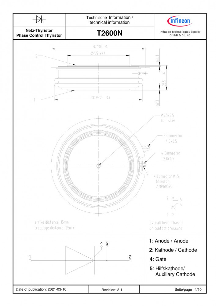T2600N technical document page 4