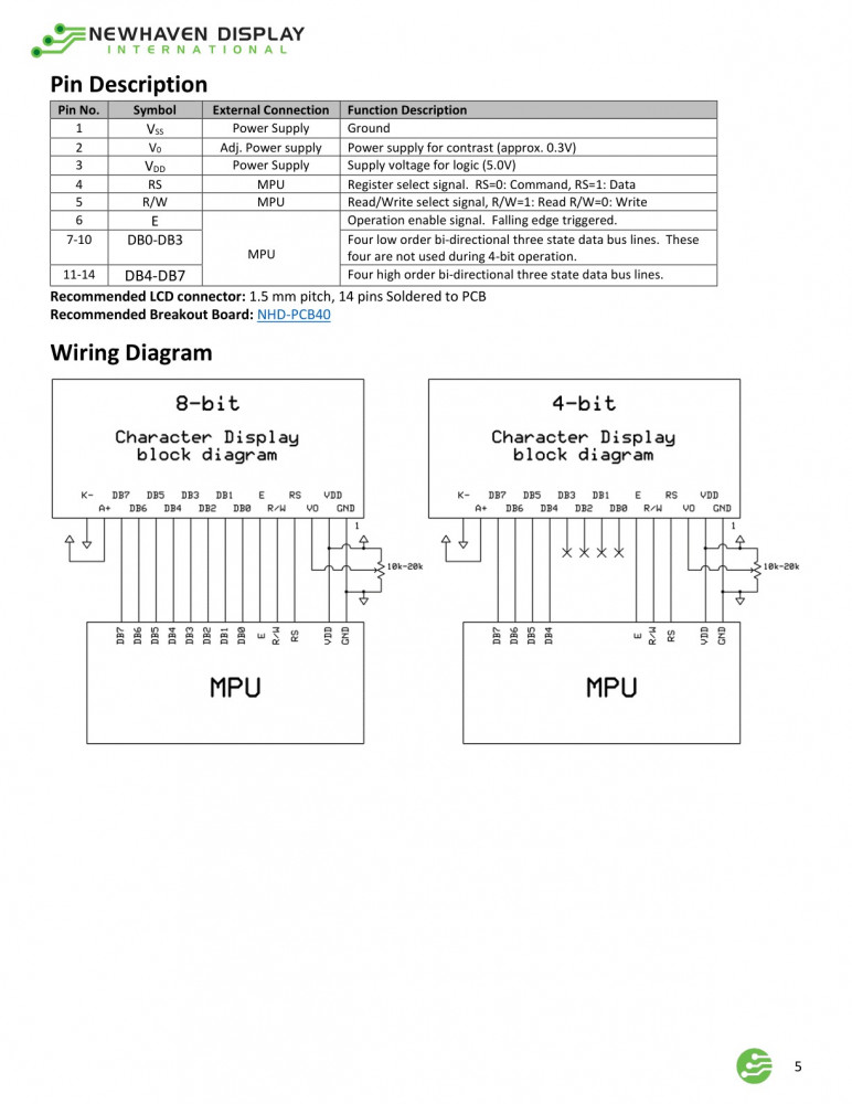 NHD-C0216AZ-FN-GBW document page 6