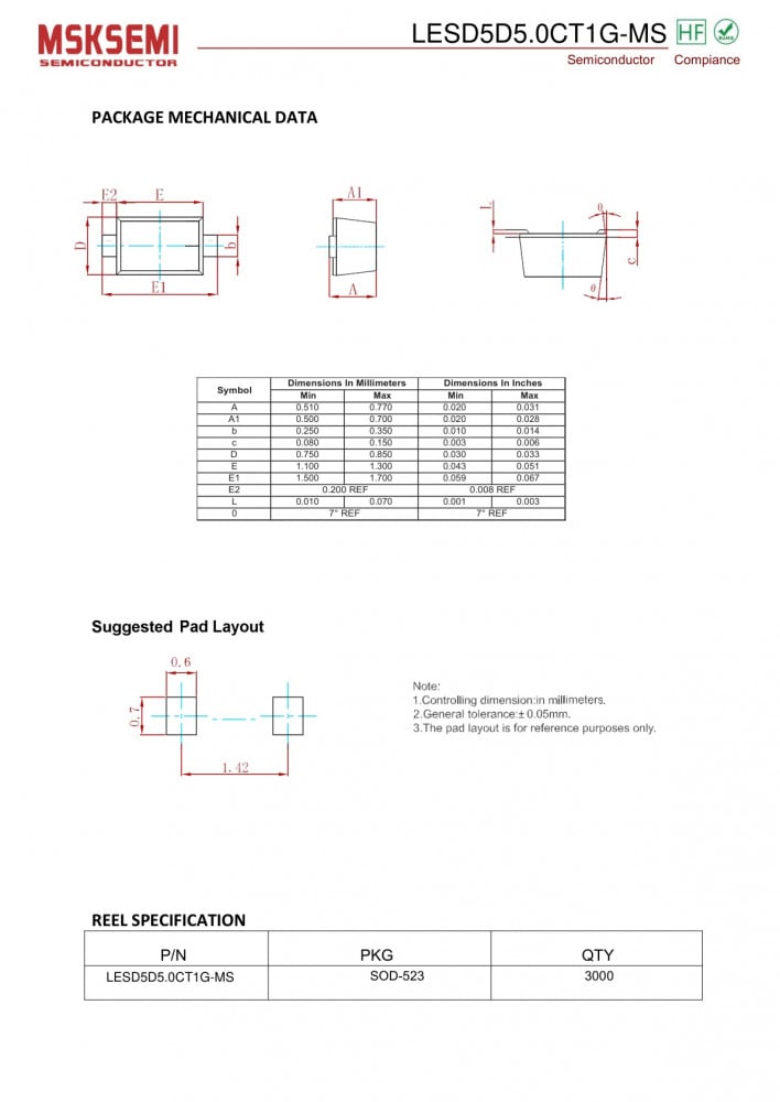 LESD5D5.0CT1G-MS datasheet page 4