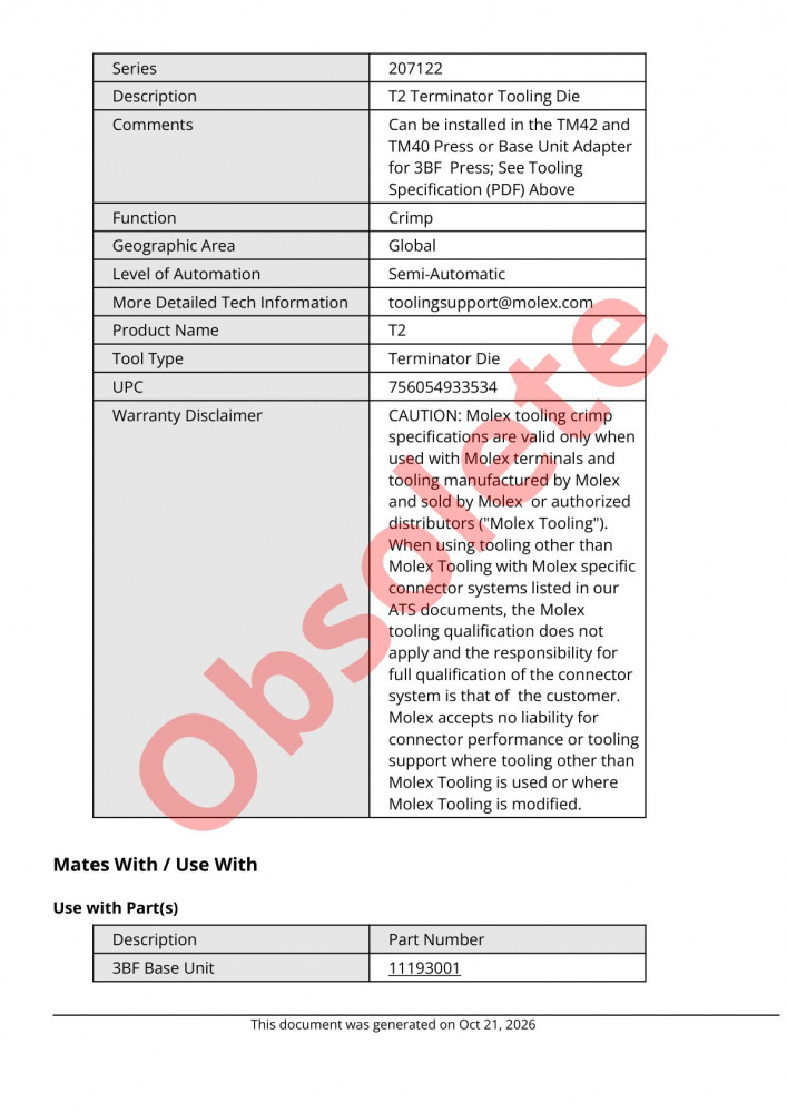 T2 tooling document, page 2