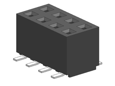 2.00mm Pitch Milli-Grid Very Low-Profile Receptacle, Surface Mount, Top Entry, with Pick-and-Place Cap, 0.76µm Gold (Au) Plating, 16 Circuits, Lead-Free, Tape and Reel, Black