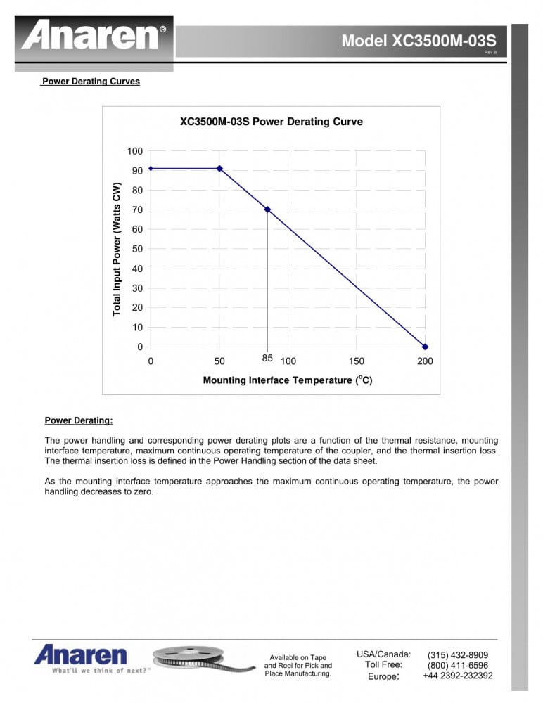 XC3500M-03S datasheet page 3
