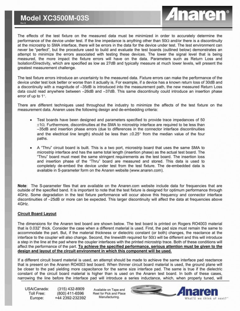 XC3500M-03S datasheet page 8