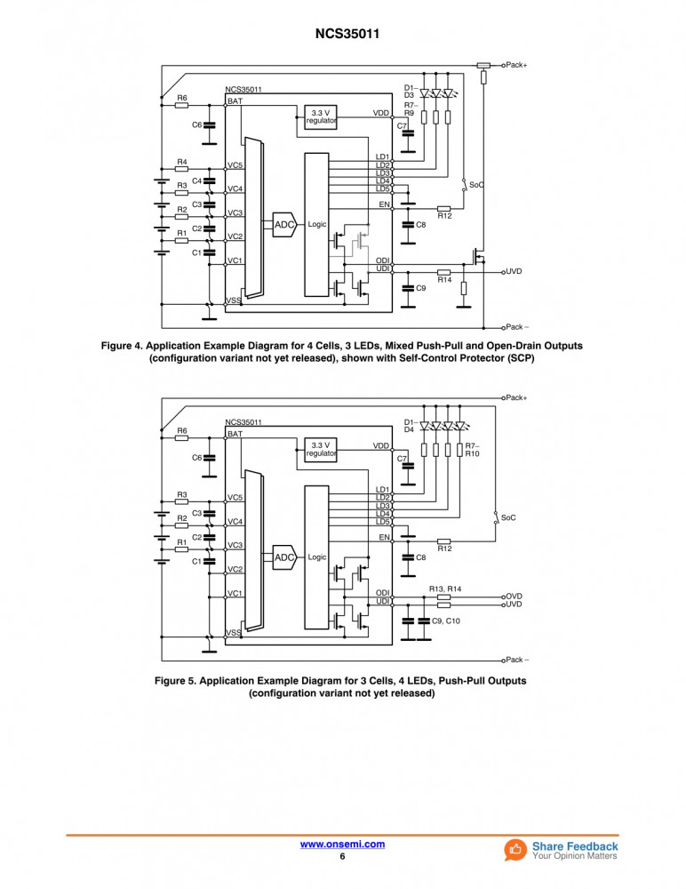 NCS35011 datasheet page 6