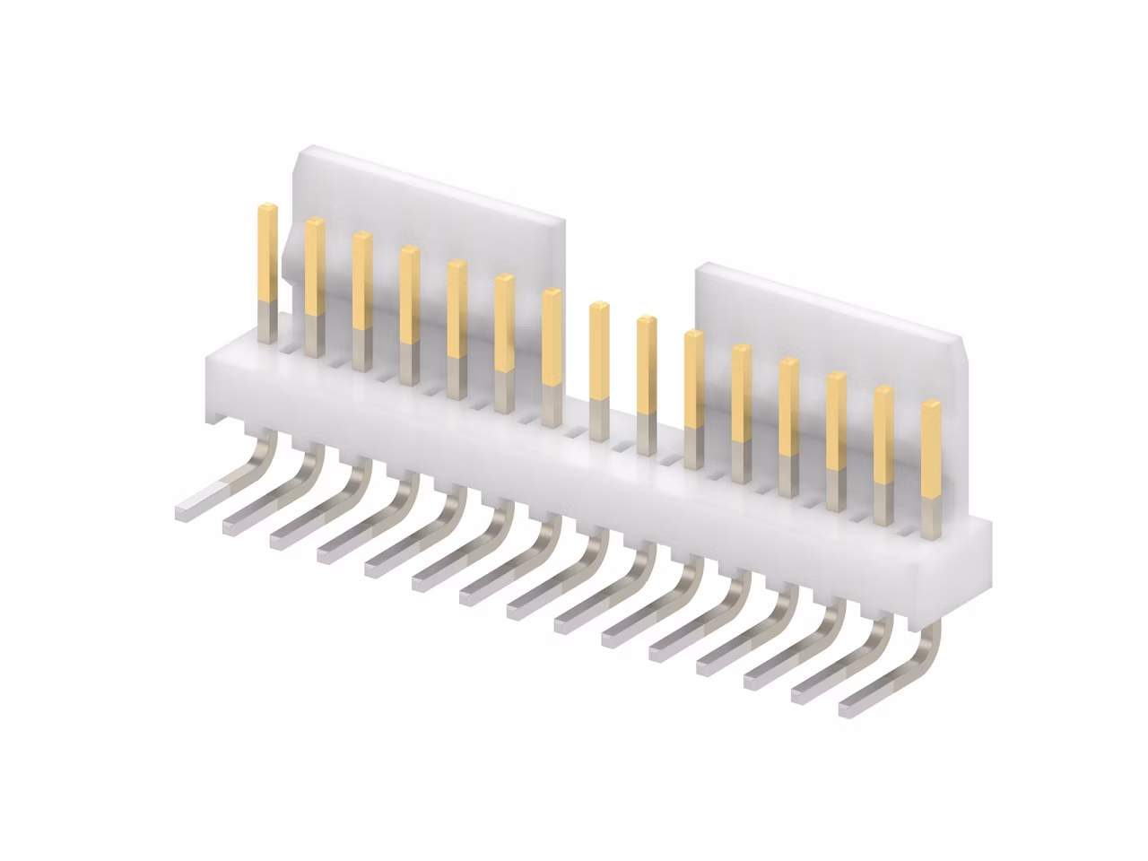 KK 254 Wire-to-Board Header, Right-Angle, with Friction Lock, 15 Circuits for sale