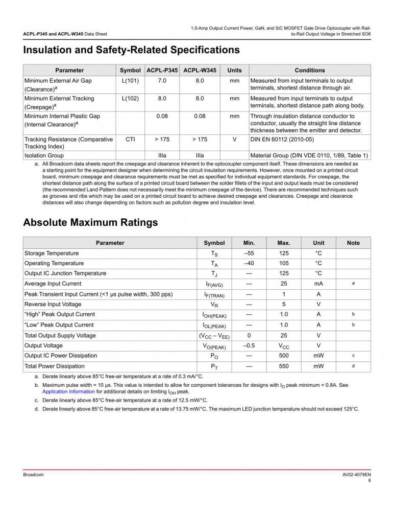 ACPL-W345-060E datasheet page 6