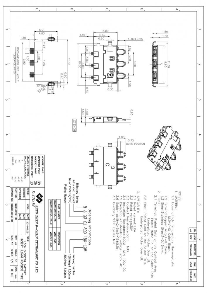 BA0301300150-108-01 technical document preview
