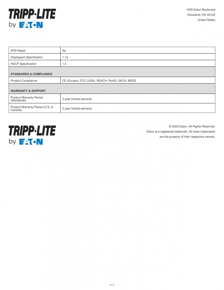 P586-003-HDMI technical document page 3