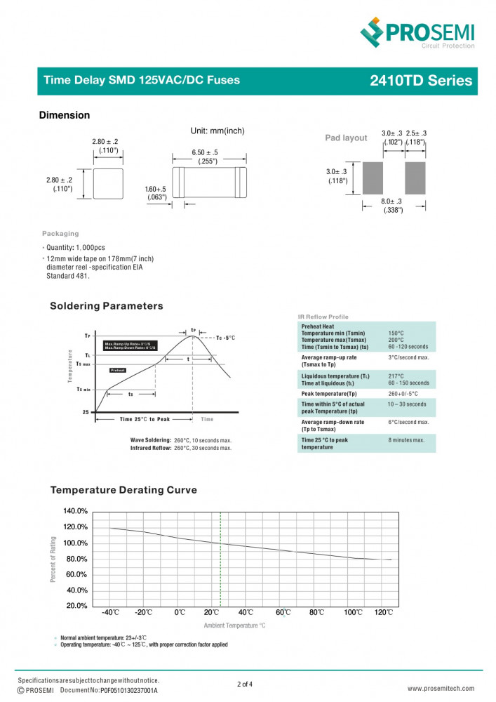 2410TD-5A technical document page 2