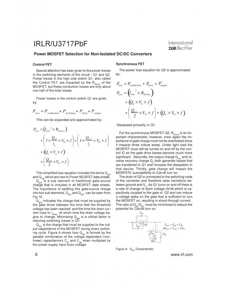 IRLR3717PBF datasheet page 8