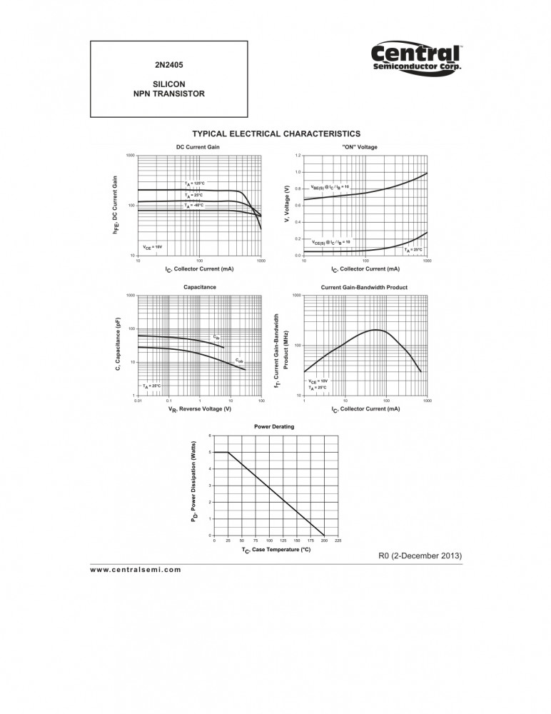 2N2405 datasheet page 3