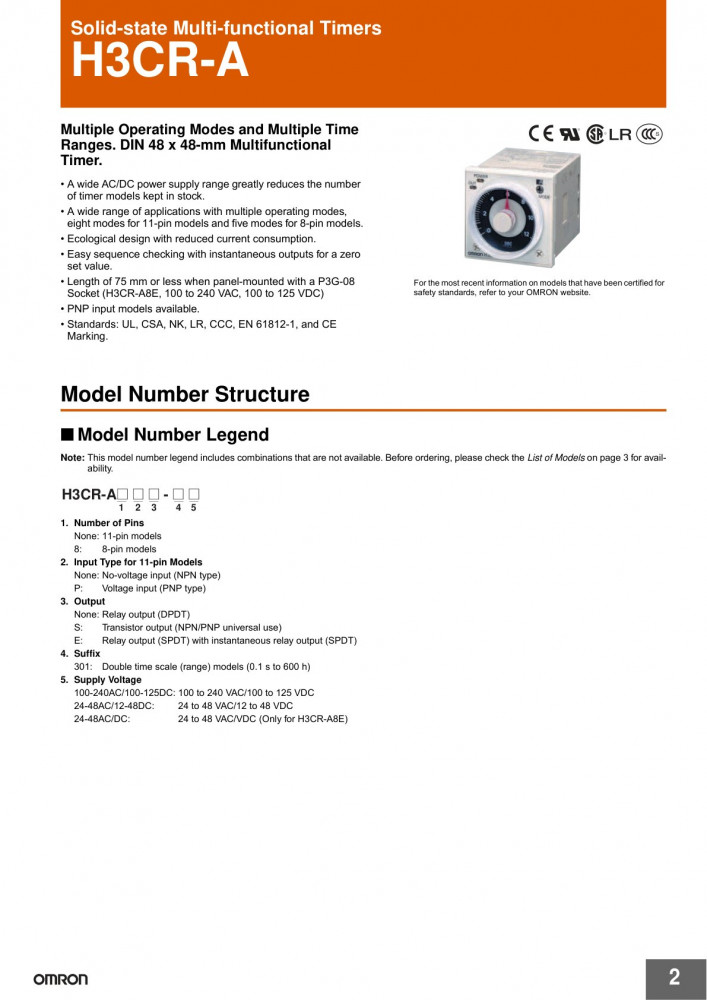 H3CR catalogue page 2