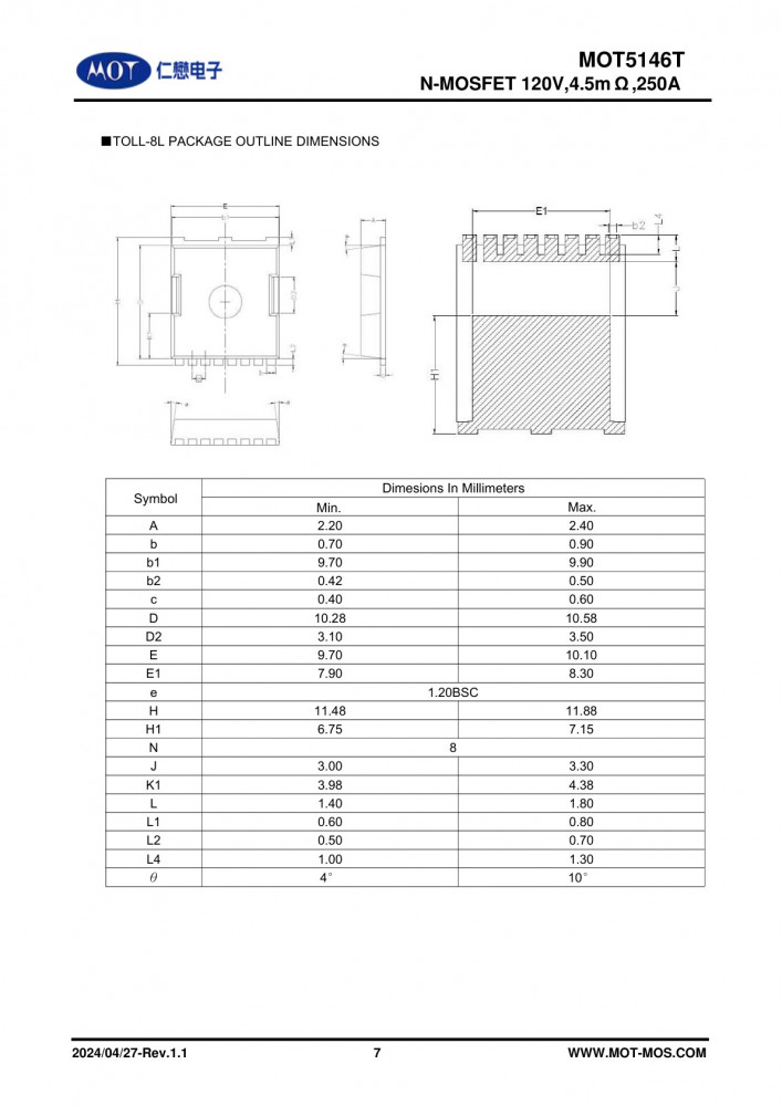 MOT5146T datasheet page 7