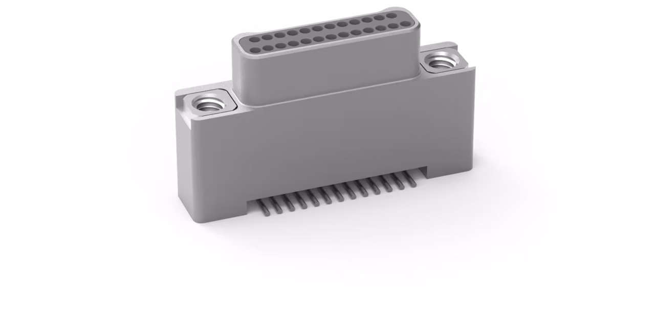 AirBorn N Series, Nano-D Board Mount Plug, 0.025