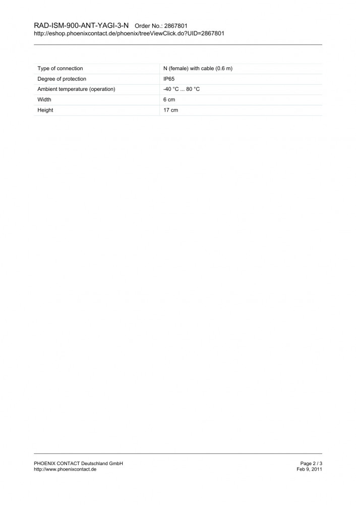 Phoenix Contact product documentation page 2
