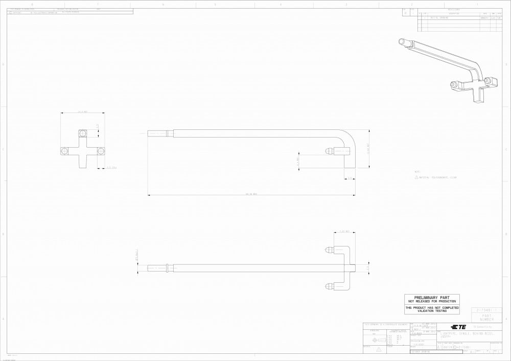 TE Connectivity 2173481-1 technical drawing preview