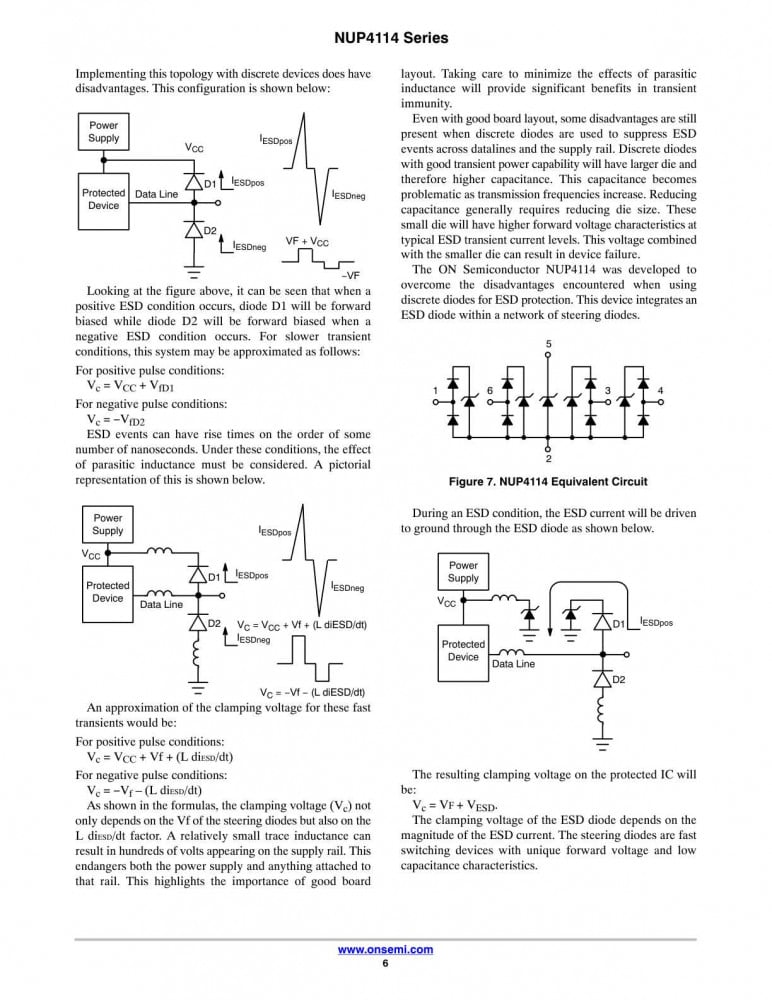 NUP4114 datasheet page 6