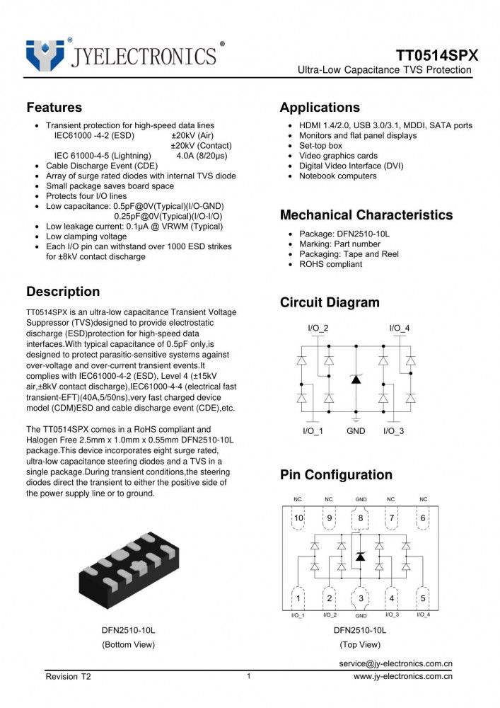 TT0514SPX datasheet page 1