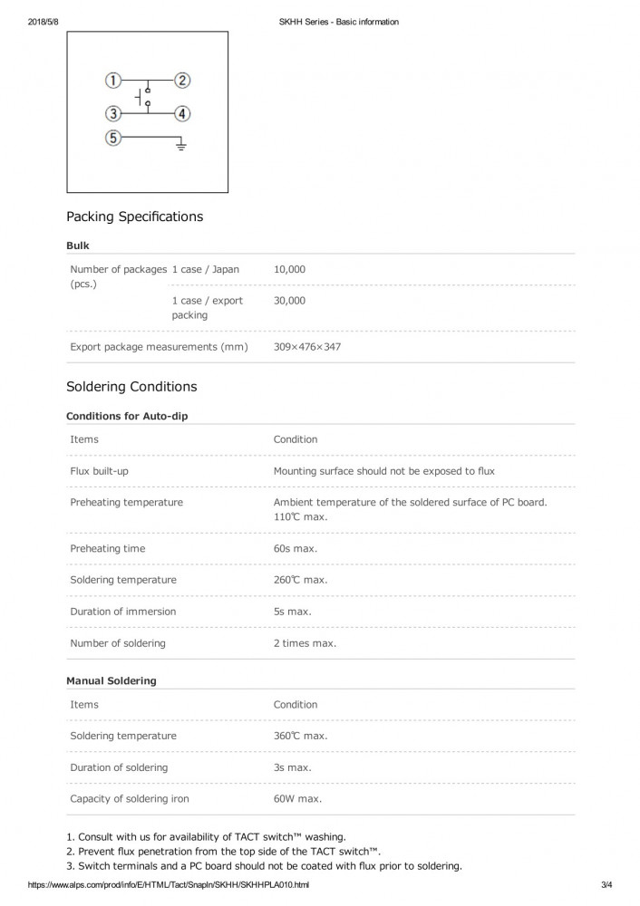 SKHHPLA010 technical document page 3