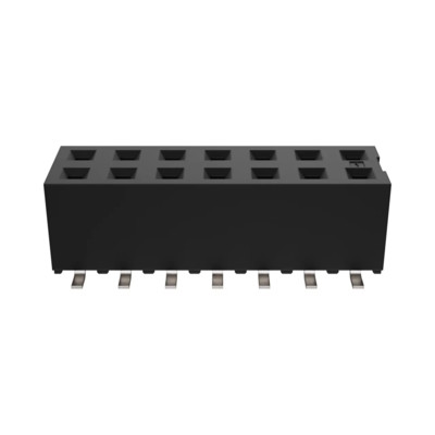 Milli-Grid Receptacle, Surface Mount, Vertical, Top Entry, without Plastic Pegs, without Cap, Tape and Reel, 2.50µm Tin (Sn) Plating, 14 Circuits, Lead-Free for sale