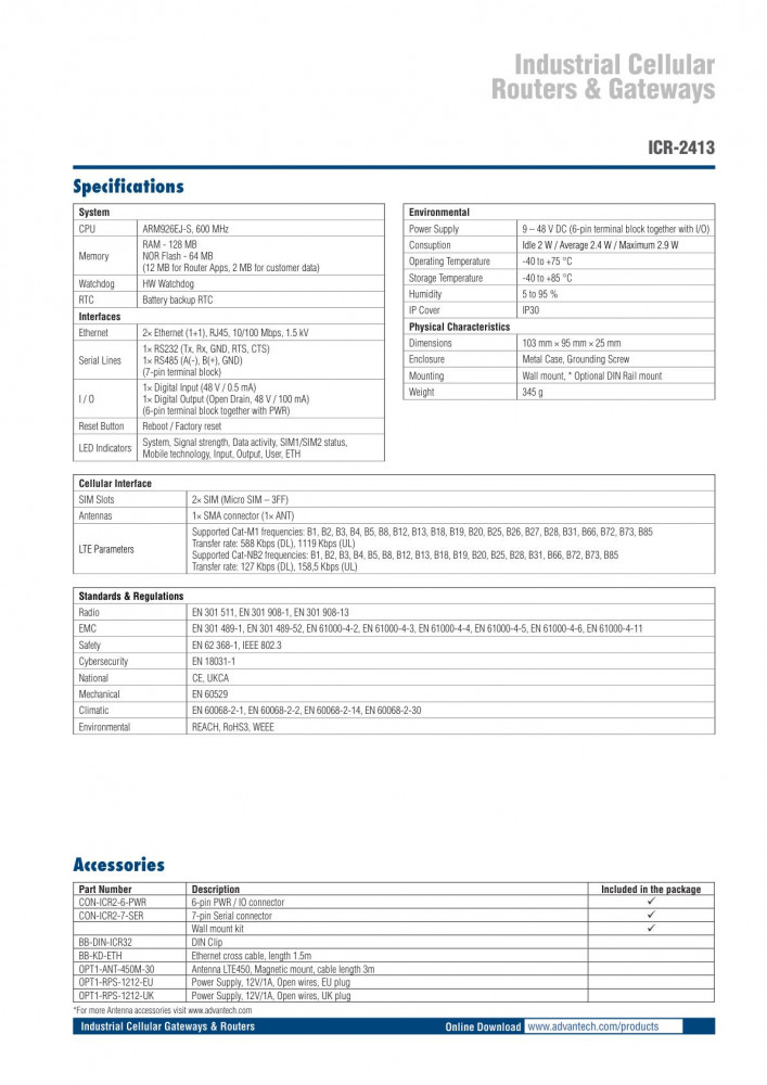 ICR-2413 technical document page 2