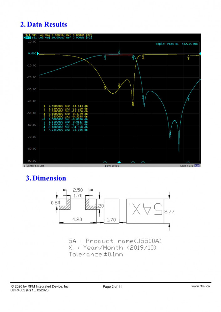 CDR4002 technical document page 2