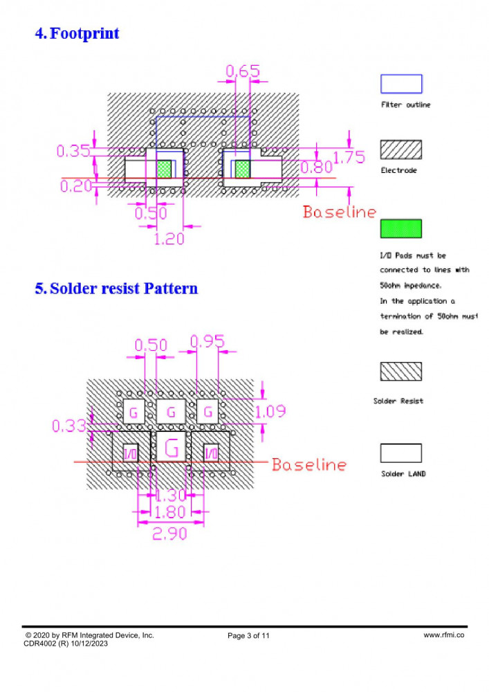 CDR4002 technical document page 3