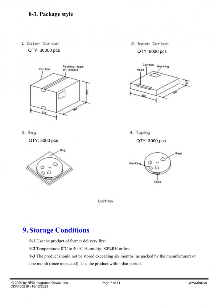 CDR4002 technical document page 7