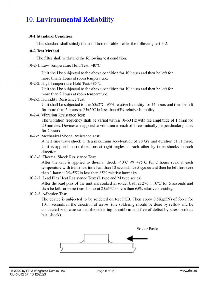 CDR4002 technical document page 8
