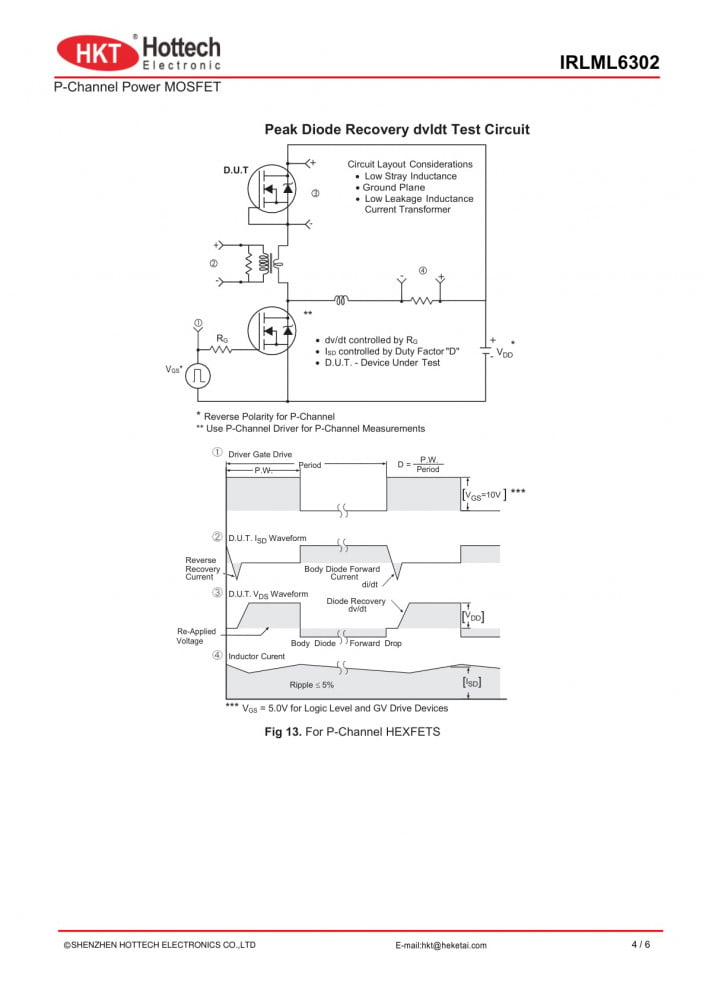 IRLML6302 datasheet page 4