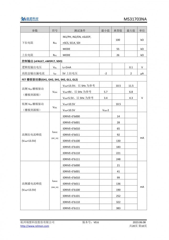 MS31703NA datasheet page 10